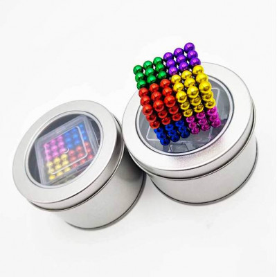 Neo Cubes 216 stk. 5mm Magnetic Balls Mix Blue → MasterCubeStore