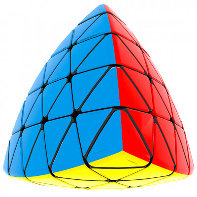 YuXin HuangLong 5x5 Pyraminx Pillowed Stickerless → MasterCubeStore